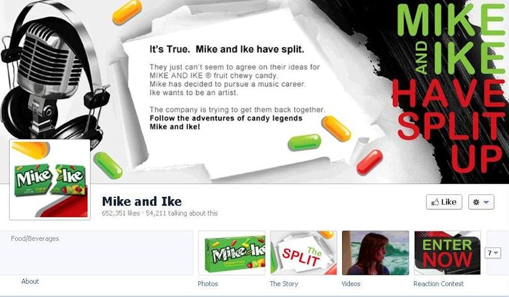 Facebook Marketing Campaign Features Split Between Just Born’s Mike And ...