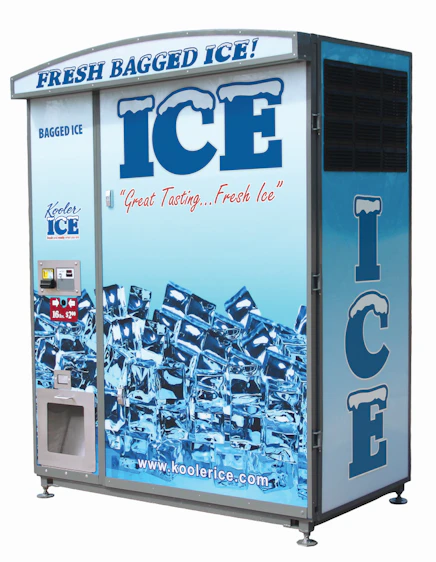 Kooler Ice IM500 Ice Vending Machine | Vending Market Watch