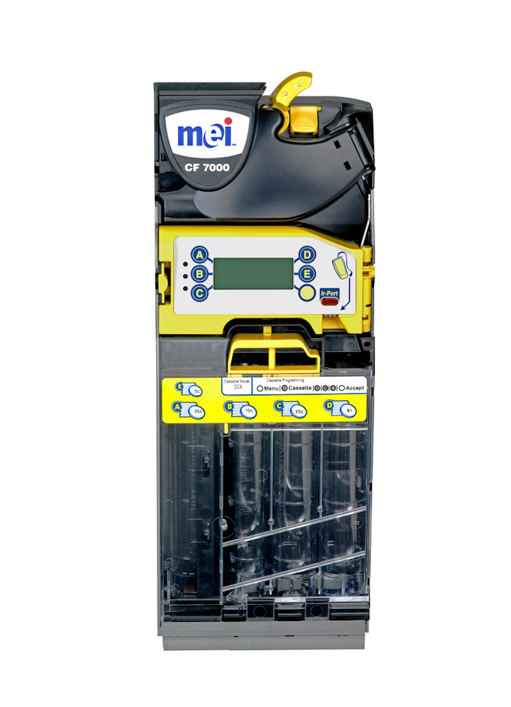 MEI CASHFLOW® Series 7000 Coin Manager From: Crane Payment Innovations ...