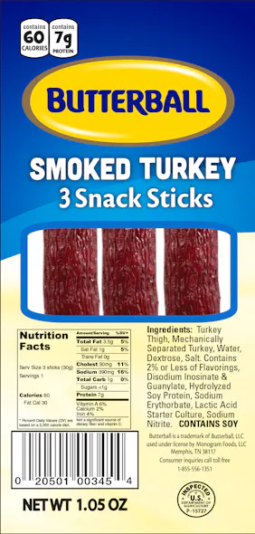 Butterball Protein Snack Sticks | Vending Market Watch