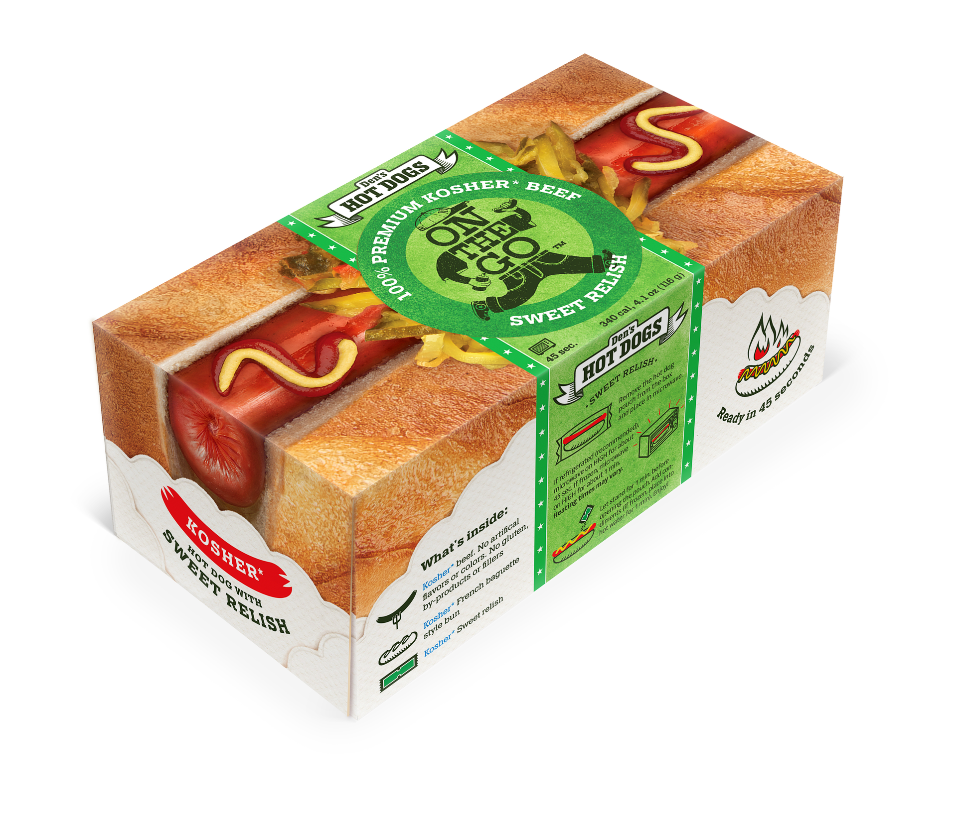 Den's Hot Dogs Unveils New Kosher ON The GO Hot Dog For Vending, Micro ...