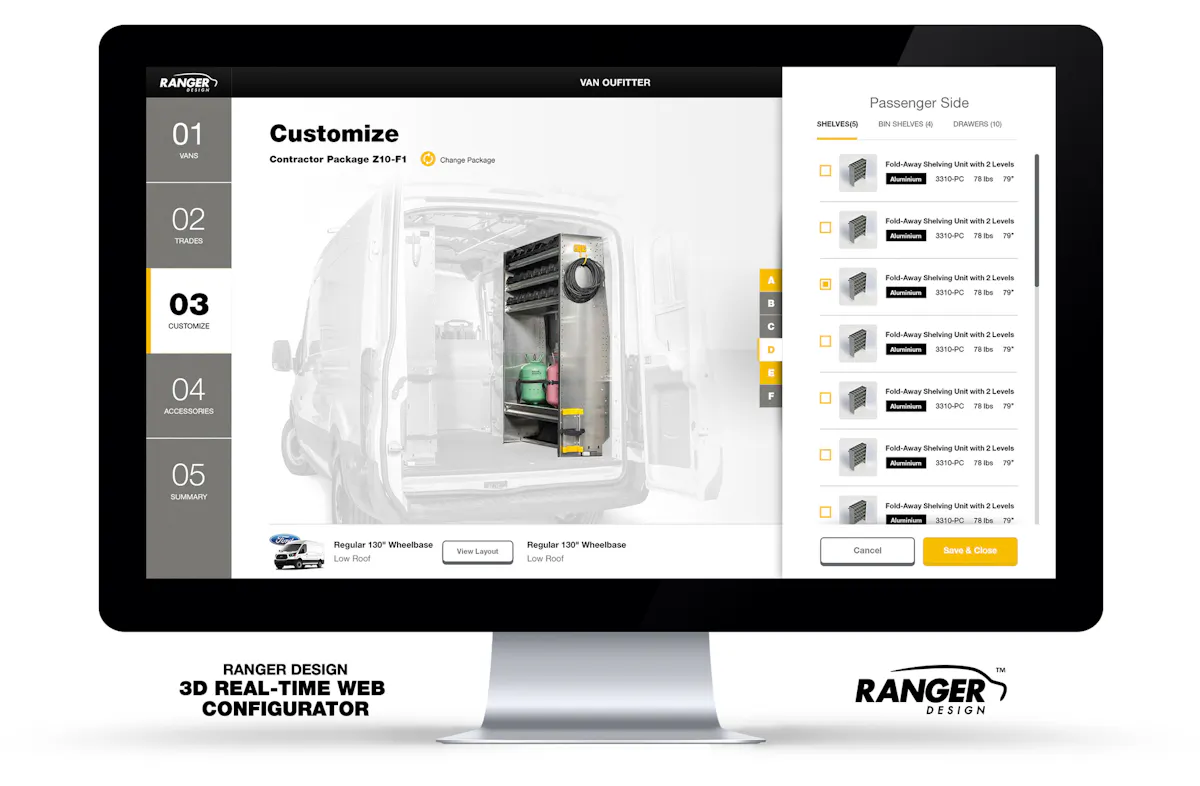 Ranger Design Introduces A Revolutionary Real-Time 3D Configurator Tool ...