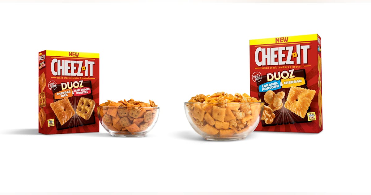 Cheez It® Creates Unique Snacking Experience With Two New Duoz® Varieties Vending Market Watch