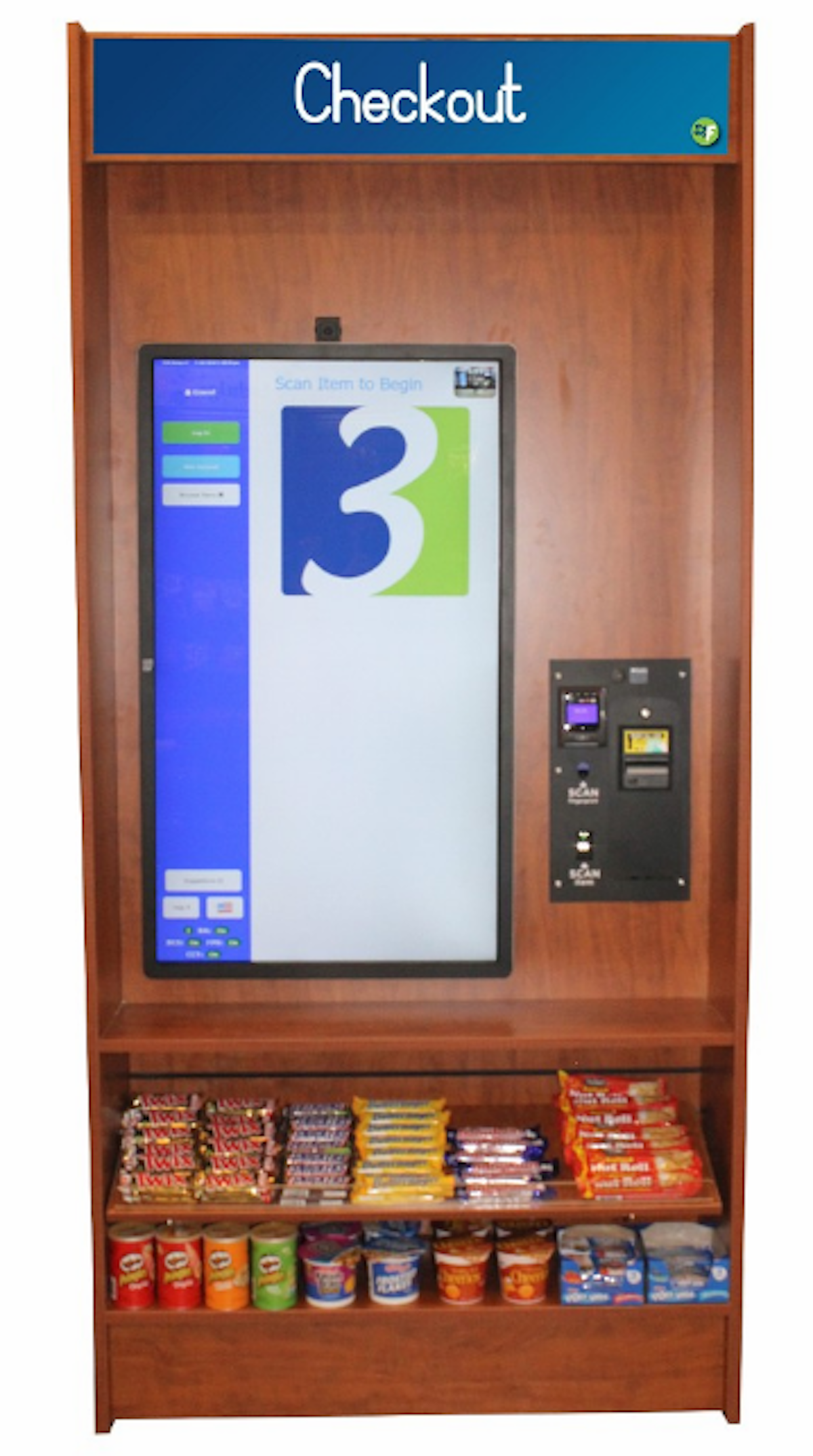 32Market 'The 46' Large Touchscreen Micro Market Kiosk From: Three ...