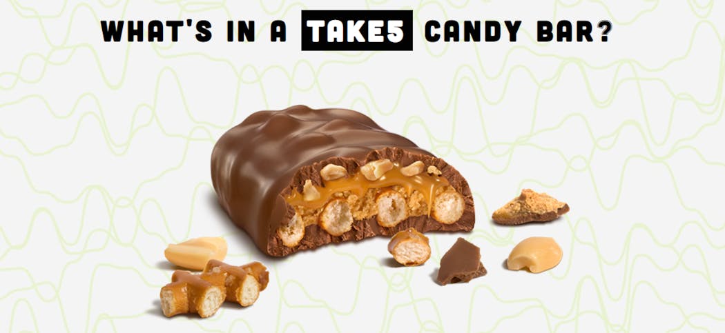 Hershey's Rebrands The Take5 Bar, Adding Reese's To Wrapper | Vending ...