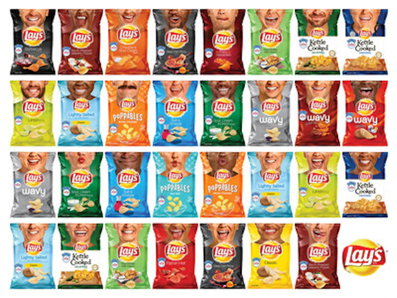 Lay's Unveils 60+ New Potato Chip Bags Starring 31 'Everyday Smilers ...