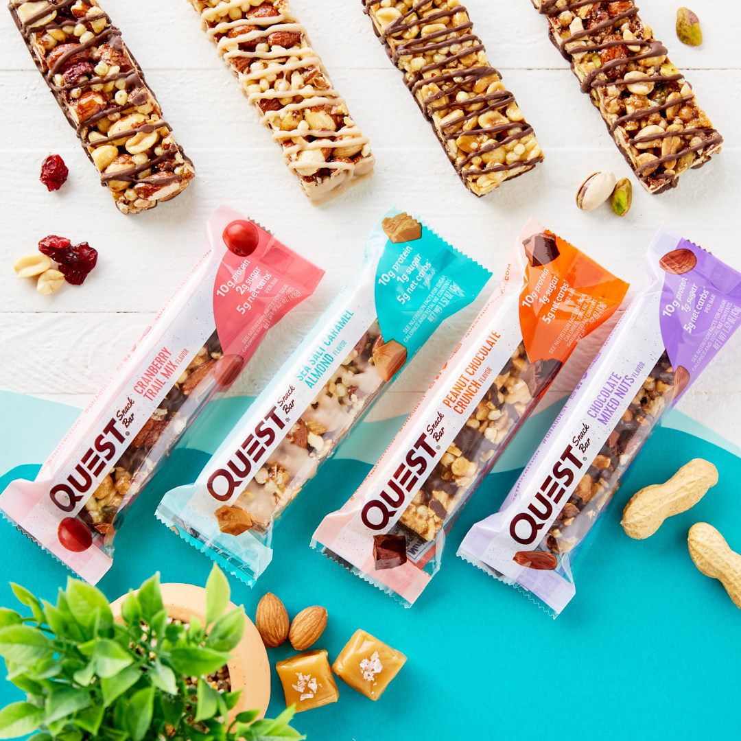 Snack More, Carb Less: Quest Nutrition Introduces New Snack Bars ...
