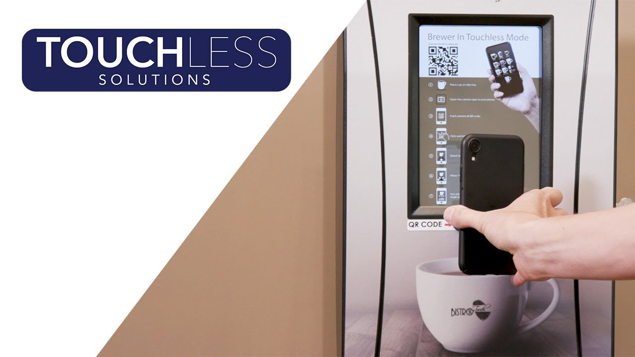 Touchless Solutions | Bistro Touch QR Code Feature | Vending Market Watch