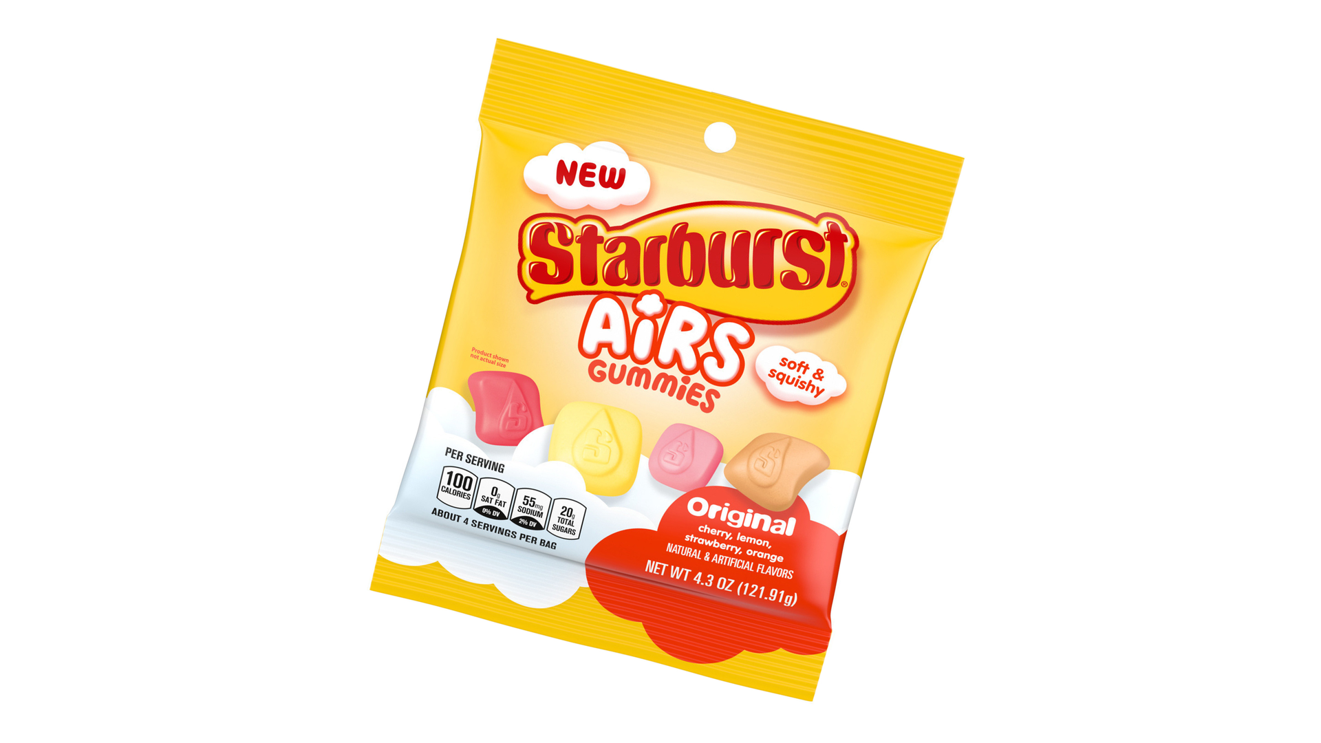 Mars Wrigley introduces Starburst Airs aerated gummi candies | Vending ...