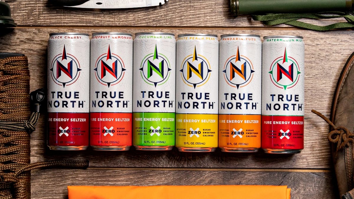 Functional True North Pure Energy Seltzer shakes up sparkling water ...