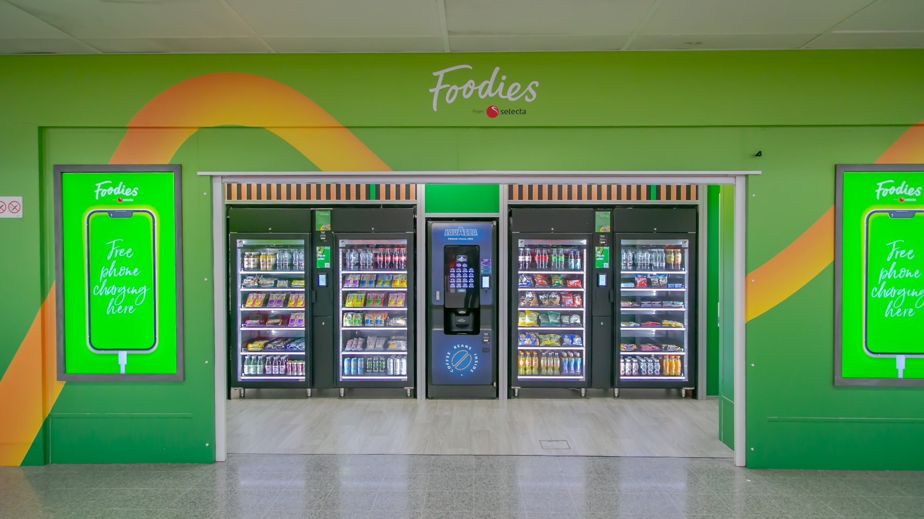 Selecta opens its first Foodies-On-The-Go at East Midlands Airport, UK ...