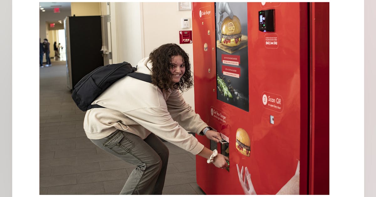 RoboBurger opens its first New York higher education location | Vending ... RoboBurger opens its first New York higher education location | Vending ...