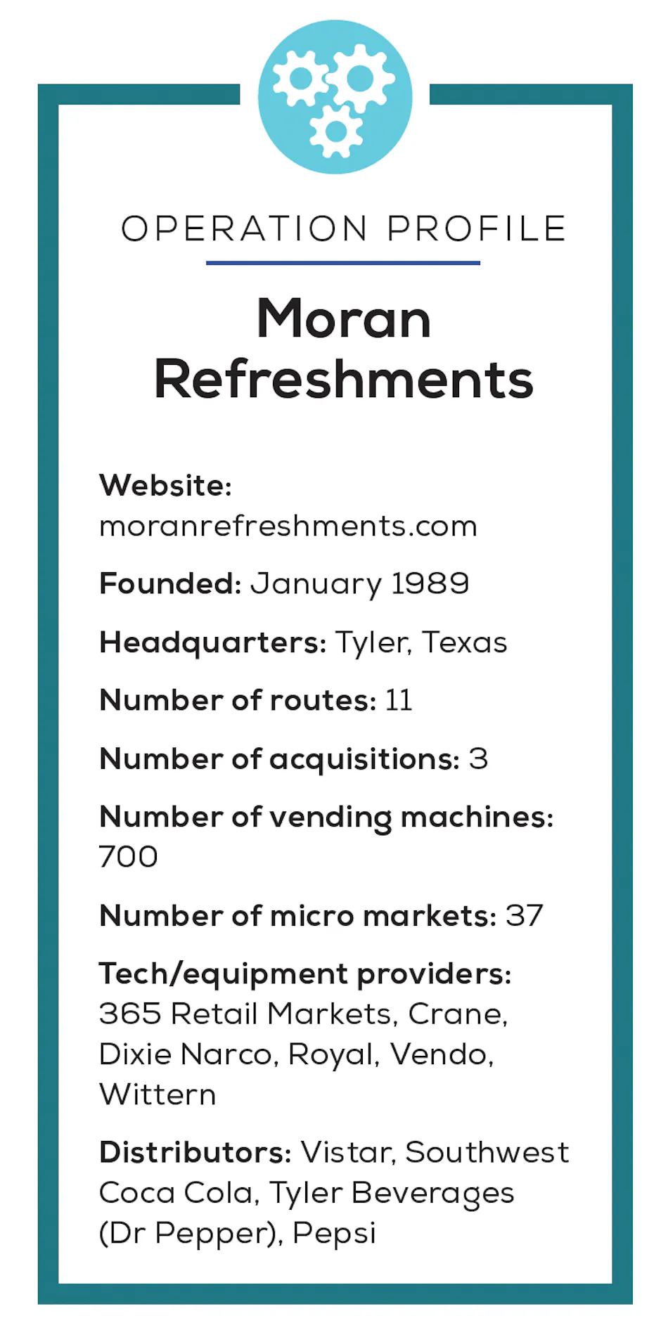 Vending with values: Patrick Moran owner of Moran Refreshments, shares ...