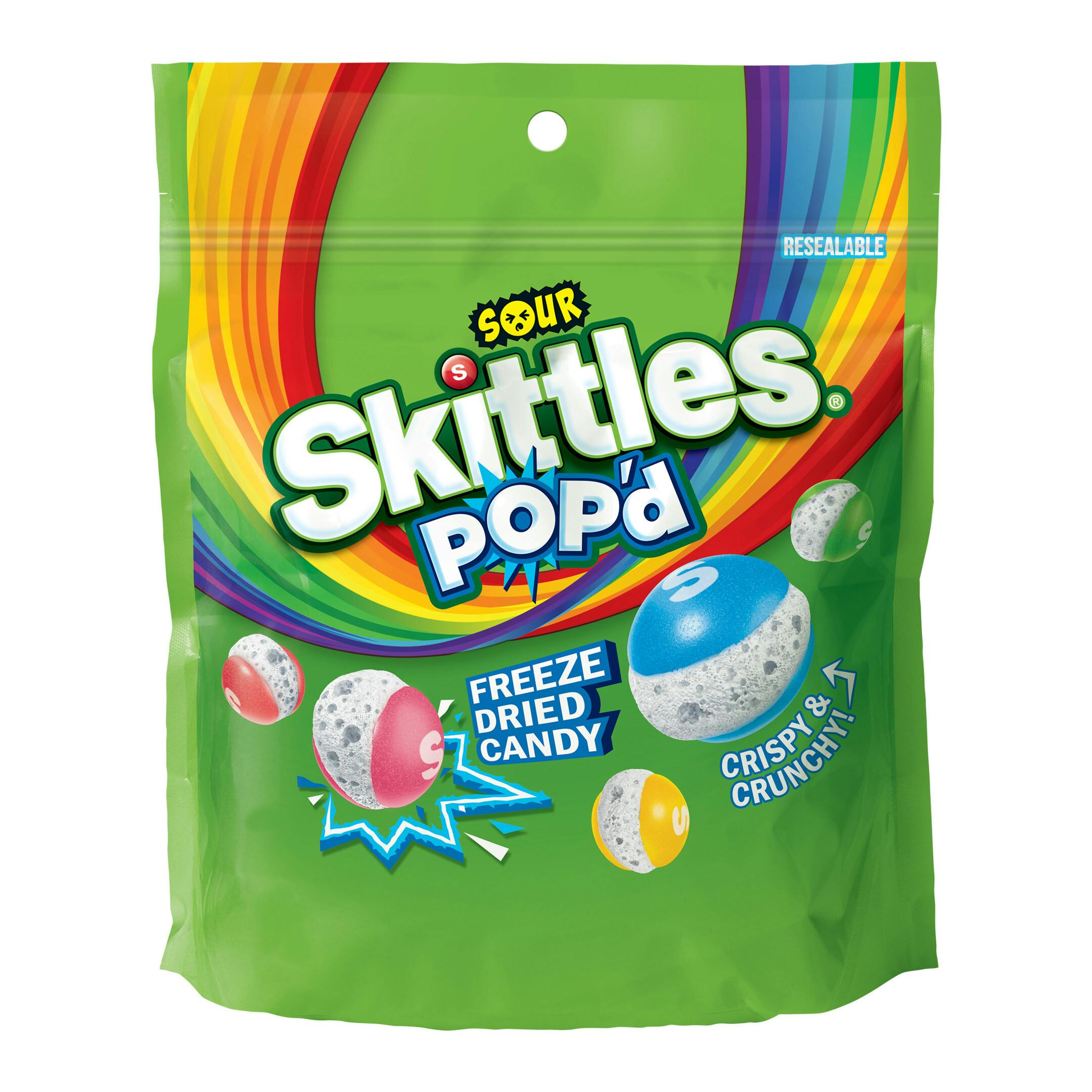 Skittles Pop’d blends crispy texture, crunchy bite and familiar fruity ...