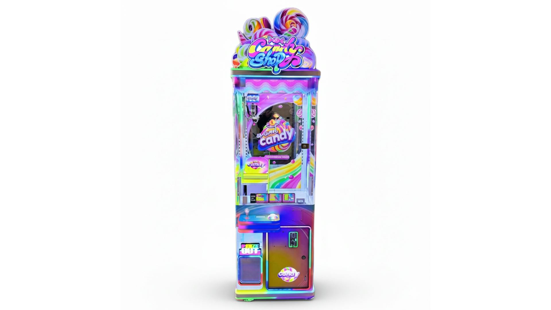Candy Shop claw-candy pusher machine | Vending Market Watch